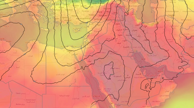 Jordan | Temperatures continue to rise, and weather is relatively hot ...