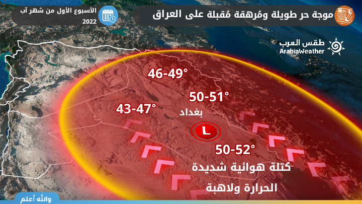 Iraq Weekly Bulletin | A long and exhausting heat wave is coming to the ...