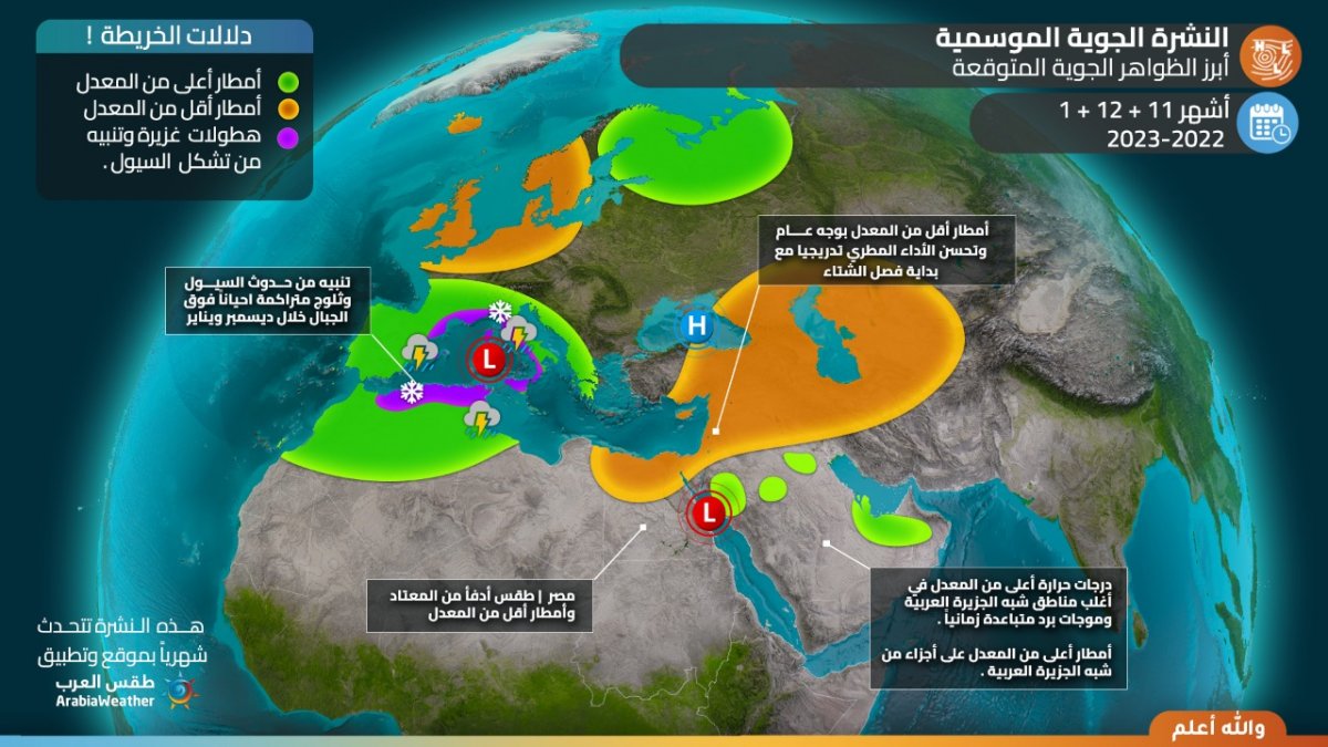 Egypt - Seasonal Bulletin: higher than average temperatures and rain ...