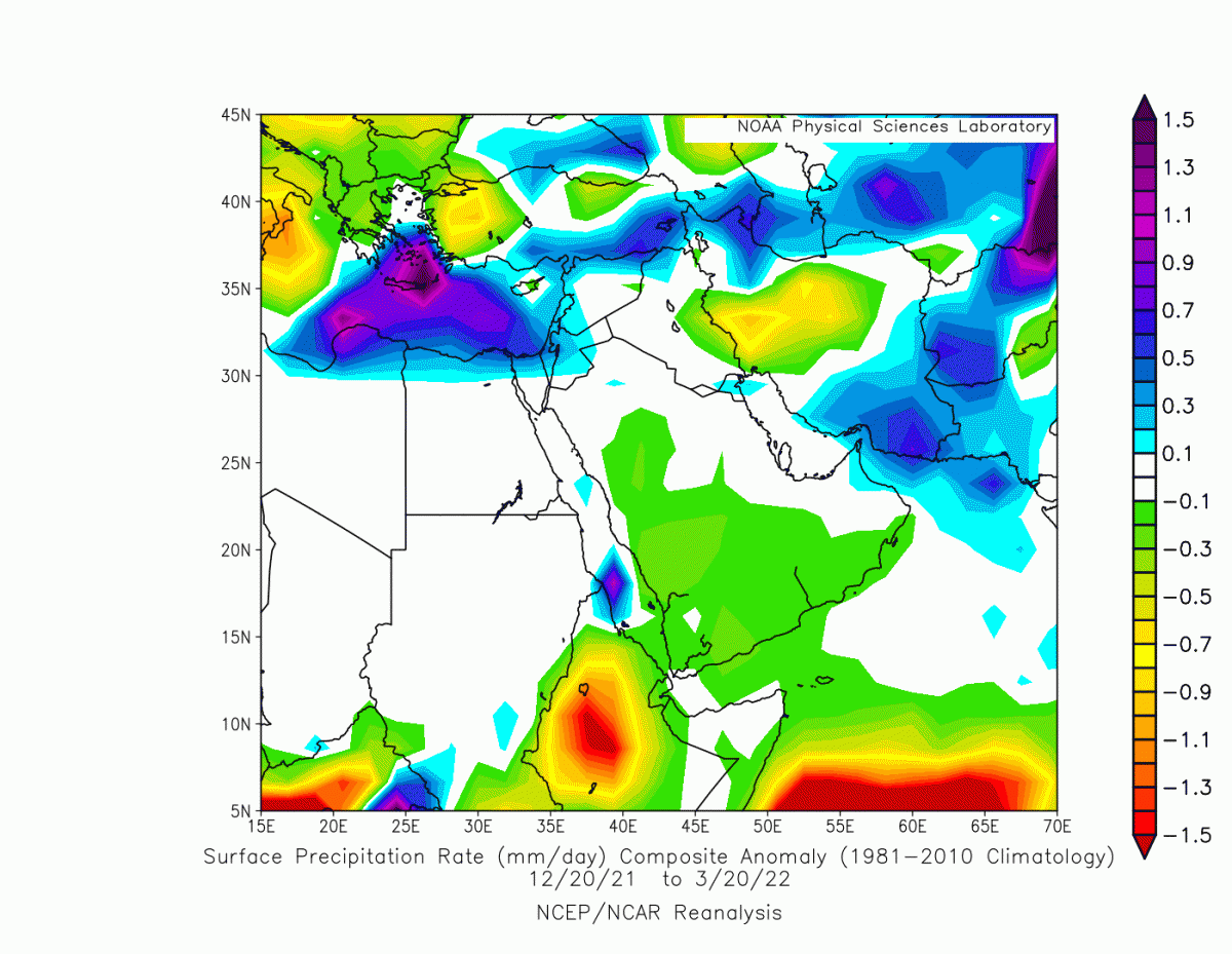 Learn about the scientific reasons behind the rain shortage in the ...